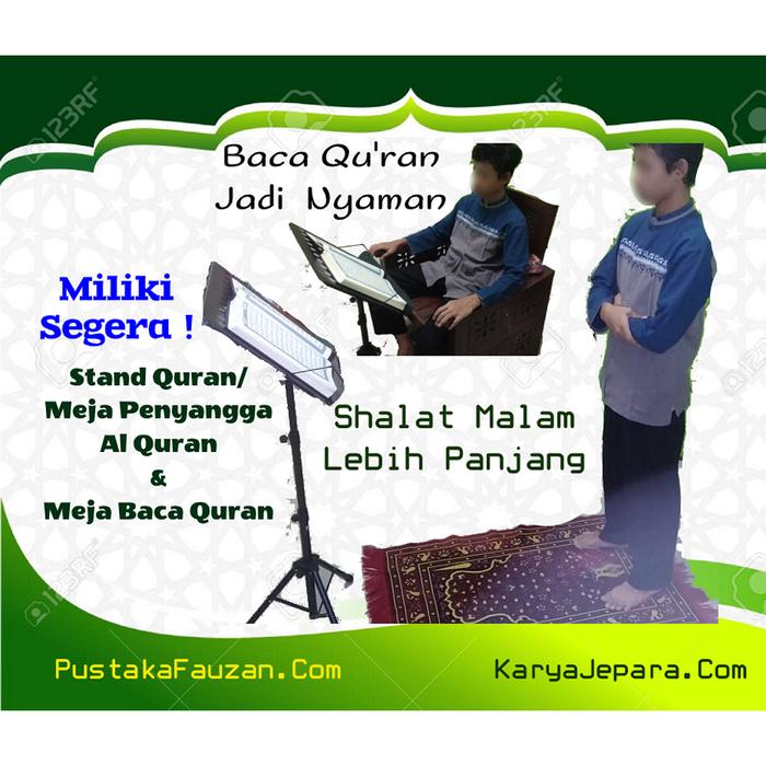 Jual Alquran Mushaf KABIR ukuran Jumbo berikut Stand tripod penyangga ...