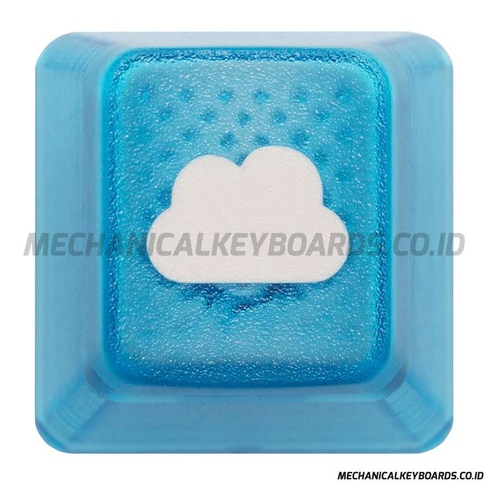 Jual KeyPop Translucent Blue Cloudy Keycap - Kota Semarang - Mechanical ...
