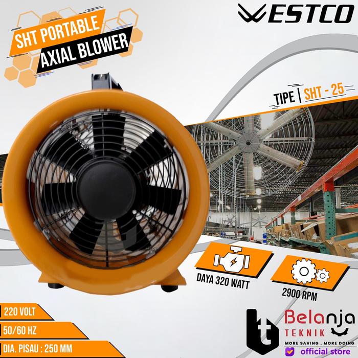 Jual Westco SHT Portable Axial Blower Portabel Ventilator SHT-25 10 ...