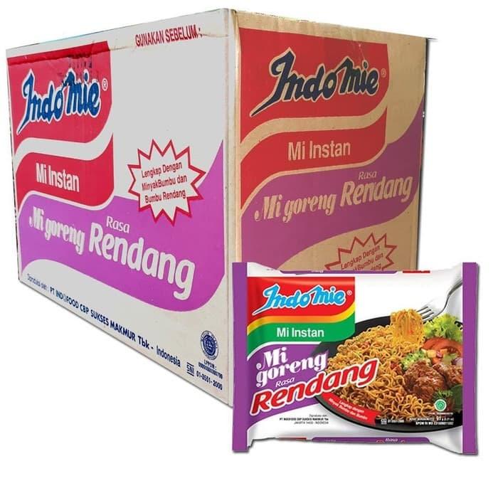 Jual Indomie Mie Goreng Rasa Rendang Instant 1 dus isi 40 |Indomi Mi ...