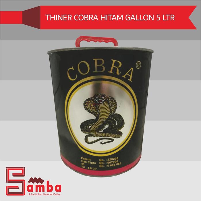 Jual THINER COBRA HITAM GALLON 5 LTR - Kota Tangerang Selatan - SAMBA ...