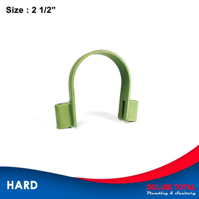 Jual Klem Clam Pipa PVC 2 1/2 " 2,5 Hard Clamp Omega Hijau Setara Arrow ...