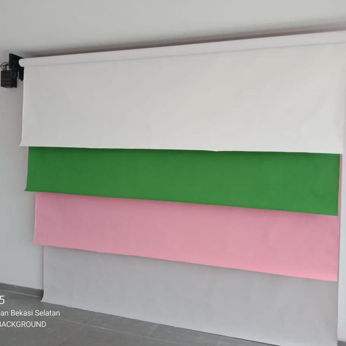 Jual 4 bar roll elektrik berikut layar background panjang pipa 5 m ...
