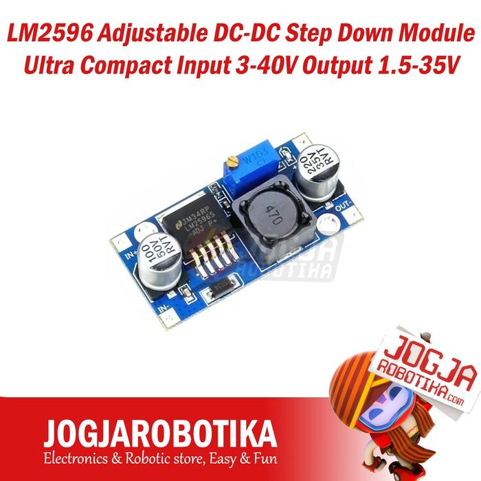 Jual LM2596 Adjustable DC-DC Step Down Module - Kab. Sleman ...
