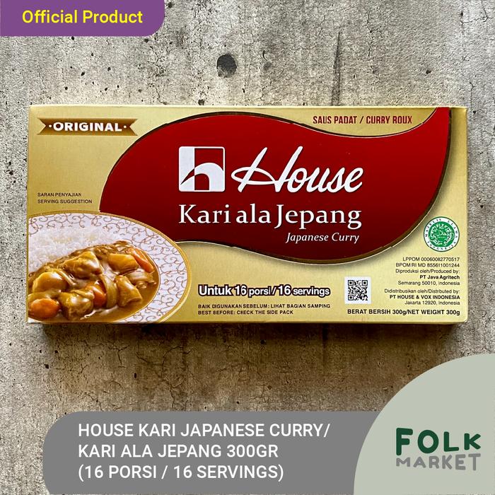 Jual House Kari Japanese Curry / Kari Ala Jepang 300 gr / 300gr (16 ...