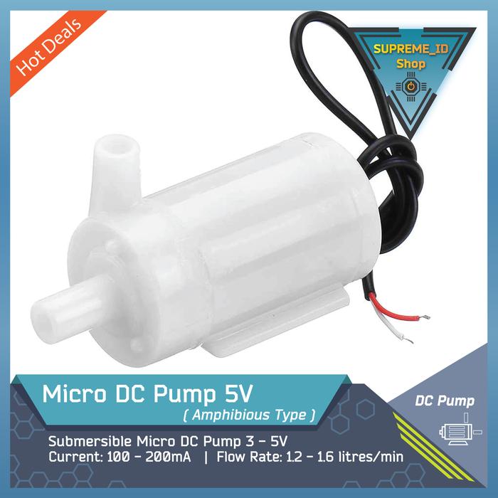 Jual Silent Submersible USB Powered Mini DC Pump (Pompa Air Celup) | 3 ...