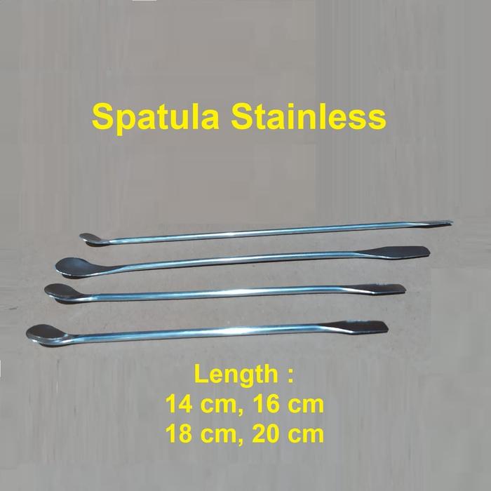 Jual SPATULA AND SPOON 18 CM STEEL SPATULA SS | SPATULA LABOR - Jakarta ...