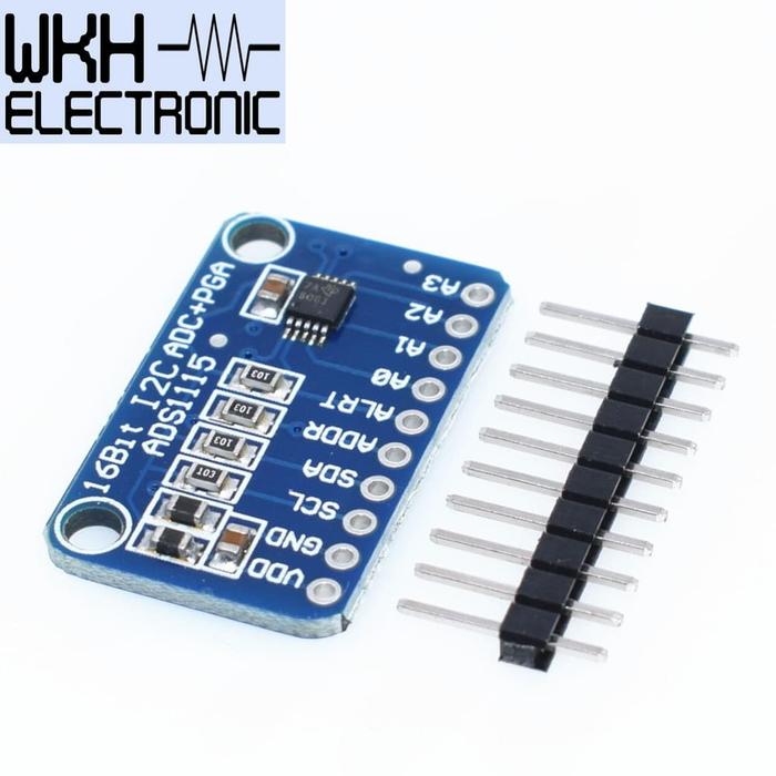 Jual ADC 16bit i2C ADS1115 Module 4 Channel with Pro Gain Amplifier ...