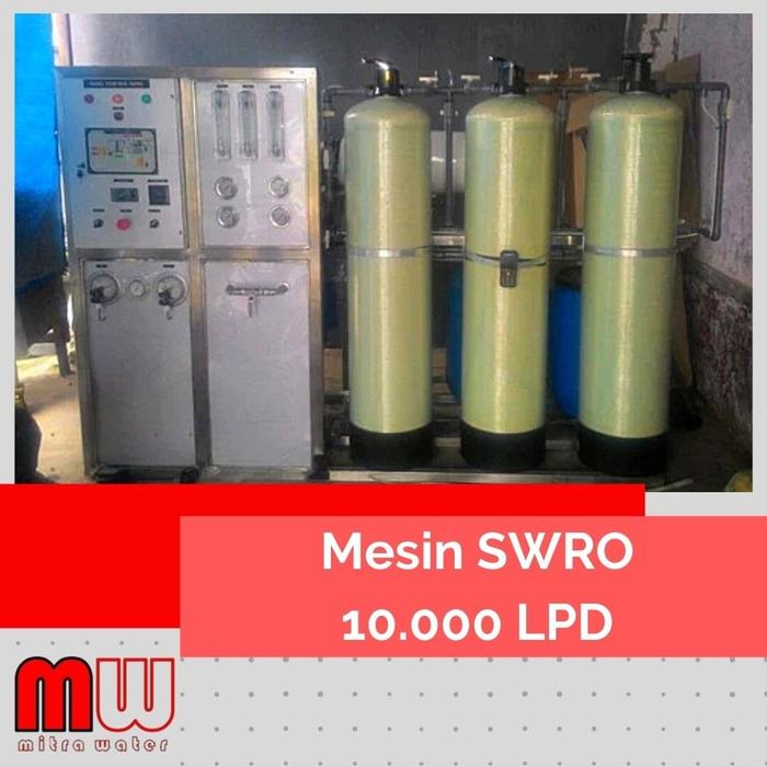 Jual Mesin SWRO Sea Water Reverse Osmosis 10000 LPD - Kota Surabaya ...