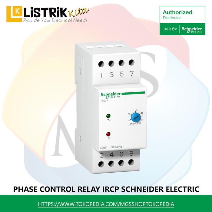 Promo SCHNEIDER Relay Control Phase IRCP 8A 2P UC 400 - A9E21180 Cicil 0% 3x - Jakarta Timur ...