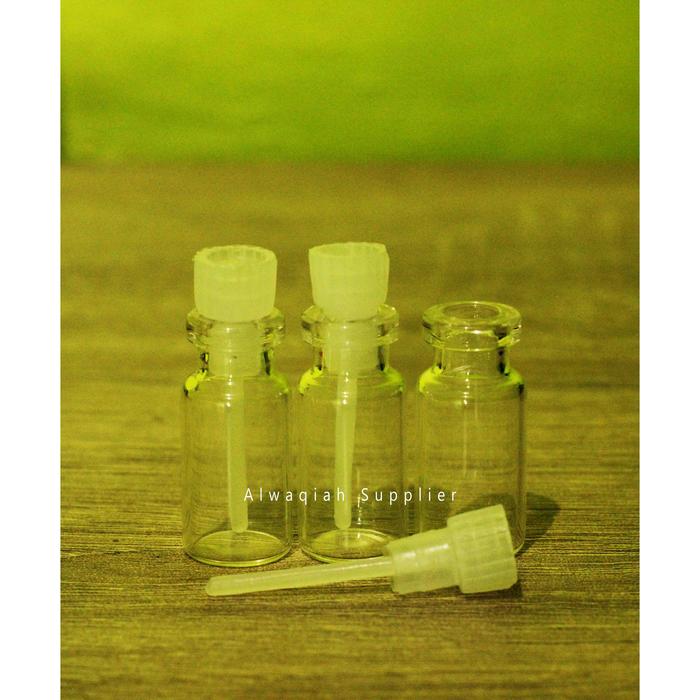 Jual Botol tester bibit parfum / botol kaca mini souvenir 3ml 3 ml - 3 ...