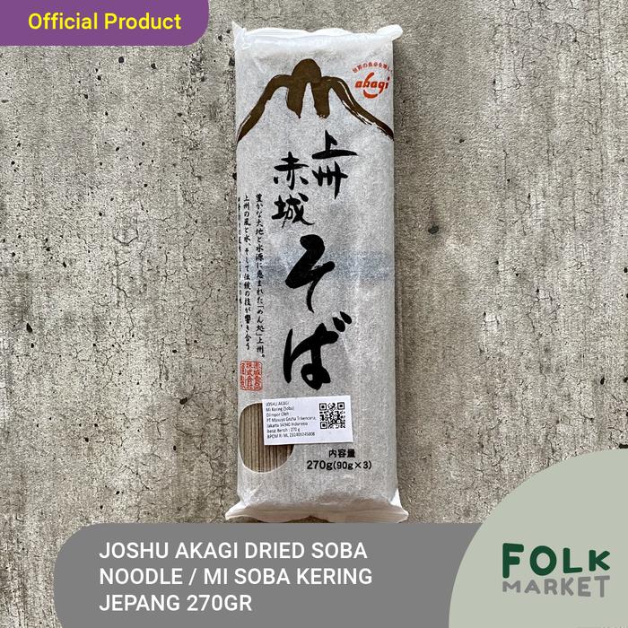 Jual JOSHU Akagi Dried Soba Noodle / Soba Kering / Mie Soba Kering ...