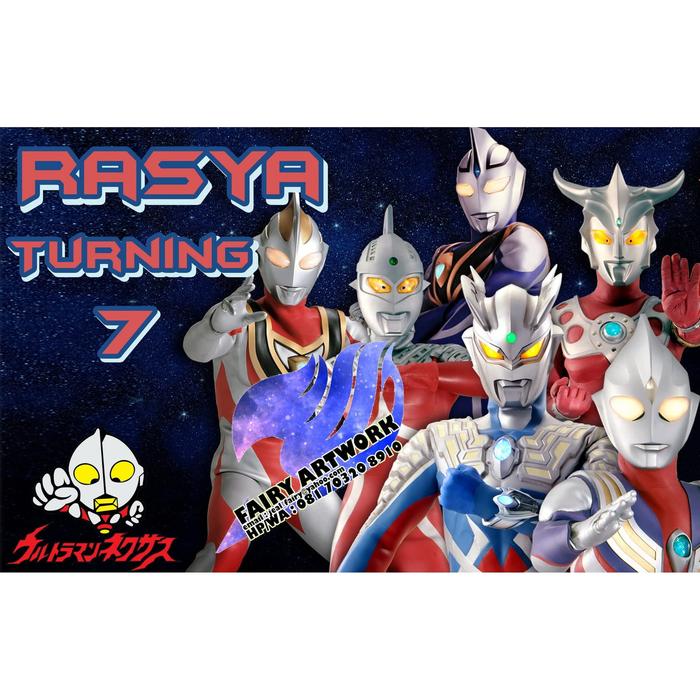 Jual Ultraman Spanduk Banner Ulang Tahun Ukuran 2 x 1 meter - Kota ...