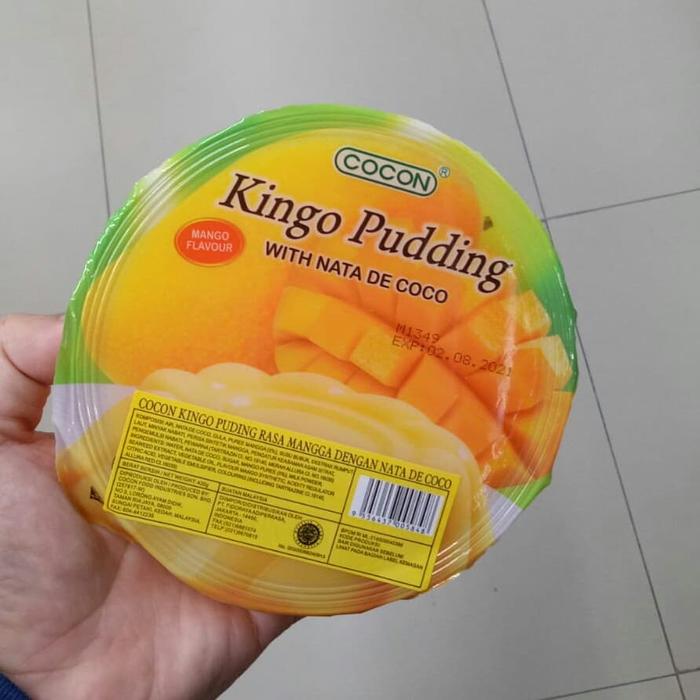 Jual cocon. king pudding with nata de coco. 420g. mango flavour ...