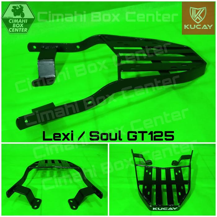 Jual Bracket Top Box Breket Monorack STATIS Lexi soul gt 125 Original ...