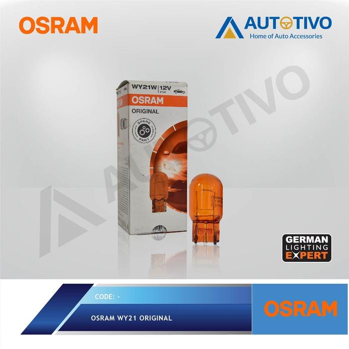 Jual Jual Osram Lampu Mobil WY21W Original 7504 WX3x16d 12V 21W ...