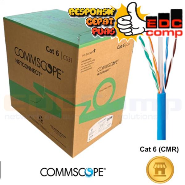 Jual Commscope/AMP UTP Cat 6 UTP Cable Data Cat 6 AMP Original ...