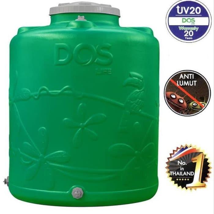 Jual Tangki Air/Tandon Air/Toren Air DOS LIFE Jungle 1050 liter | HIJAU ...