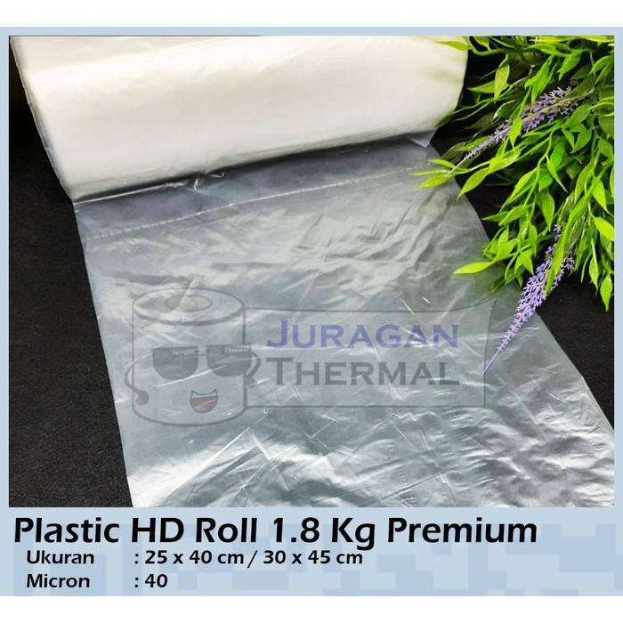 Jual Plastik Hd Roll Premium 1.8 Kg 30 X 45 Cm - Plastik Buah Tebal Di ...