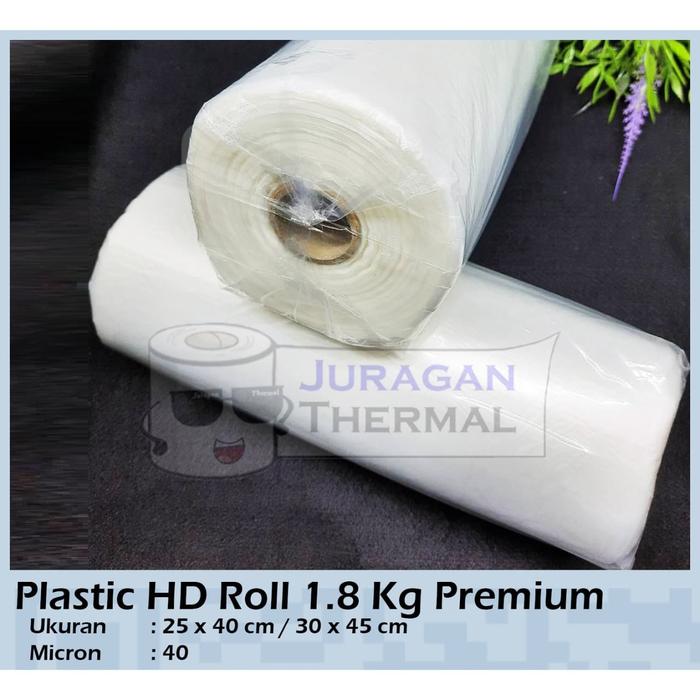 Jual Plastik Hd Roll Premium 1.8 Kg 30 X 45 Cm - Plastik Buah Tebal Di ...