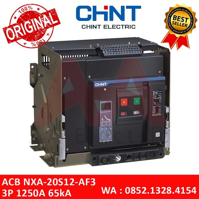 Jual ACB / Air Circuit Breaker 3P 1250A 65kA NXA-20S12-AF3 Chint - Jakarta Pusat - AA Electric ...