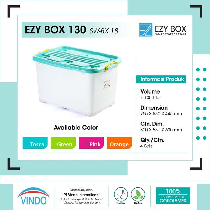 Jual Container Box Ezy 130L biggy - Jakarta Utara - RajaPerabot88 ...