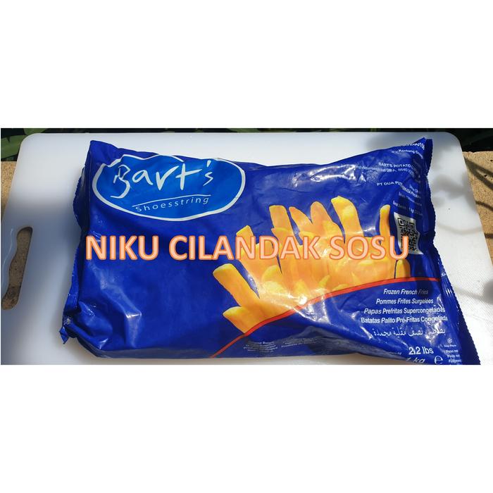 Jual Kentang Bart 1KG( french fries, frozen, patat, potato) 100% Halal ...
