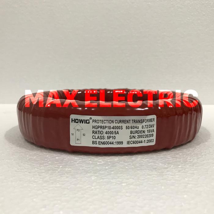 Jual HGPR5P10-4000S CT Protection HOWIG (Rasio 4000/5A) Burden 15VA ...