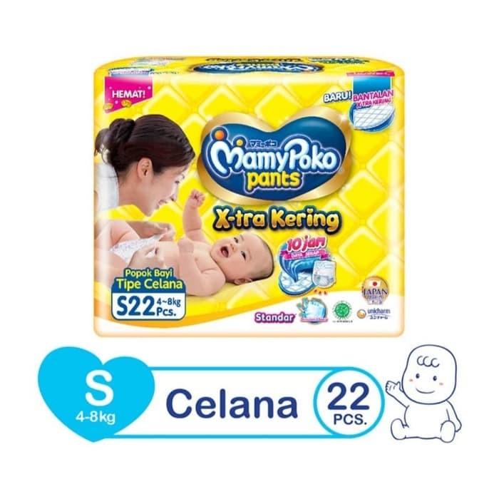 Jual Mamy Poko Pants Standart X-tra Kering S22 Pcs - Popok Bayi Tipe ...