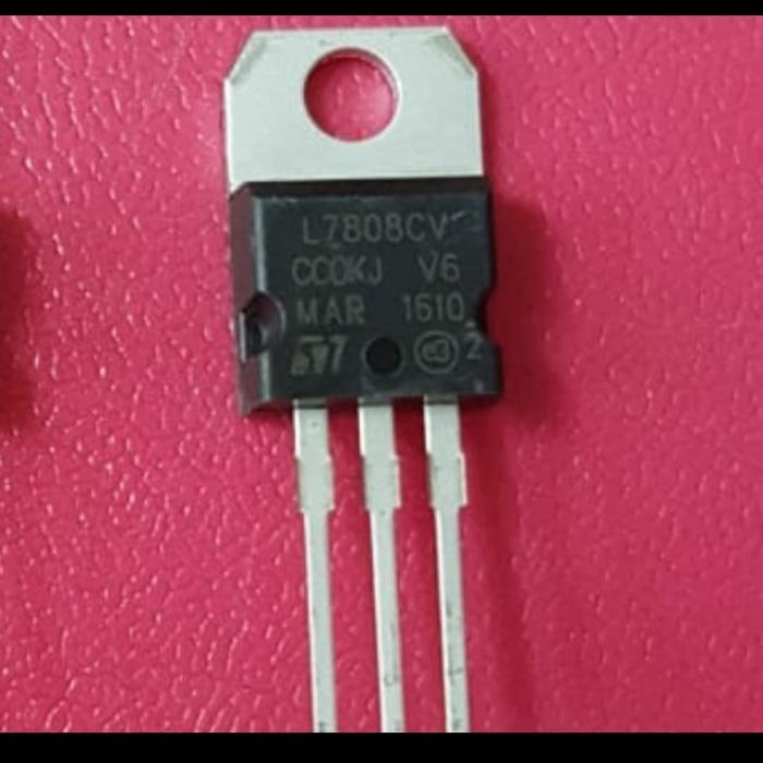 Jual ic regulator L7808cv l7808 7808 8v 8volt 8 v volt st - Jakarta ...