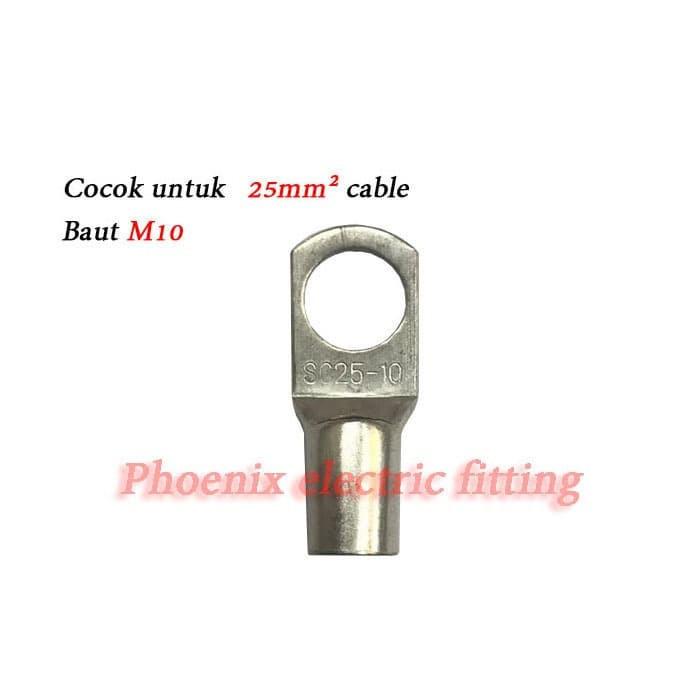 Jual Scun Skun SC25-10 Import Copper Terminal Copper Cable Lug ...