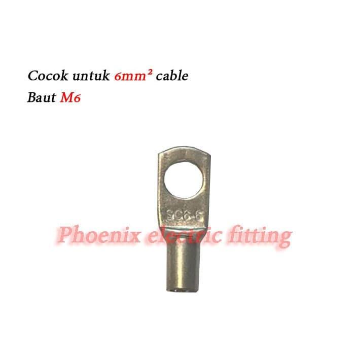 Jual Skun Scun SC6-6 Import Copper Terminal Copper Cable Lug - Jakarta ...