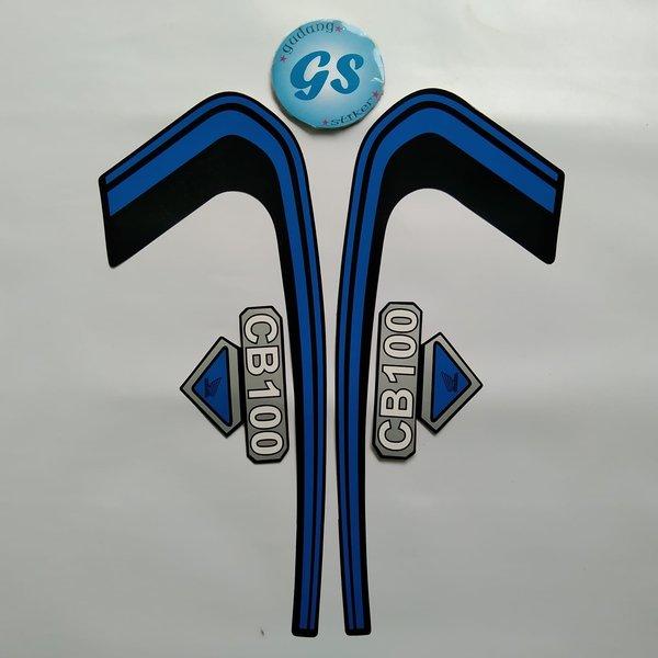 Jual Striping stiker lis body motor honda cb100 biru - Kab. Bogor - gudang_stiker | Tokopedia