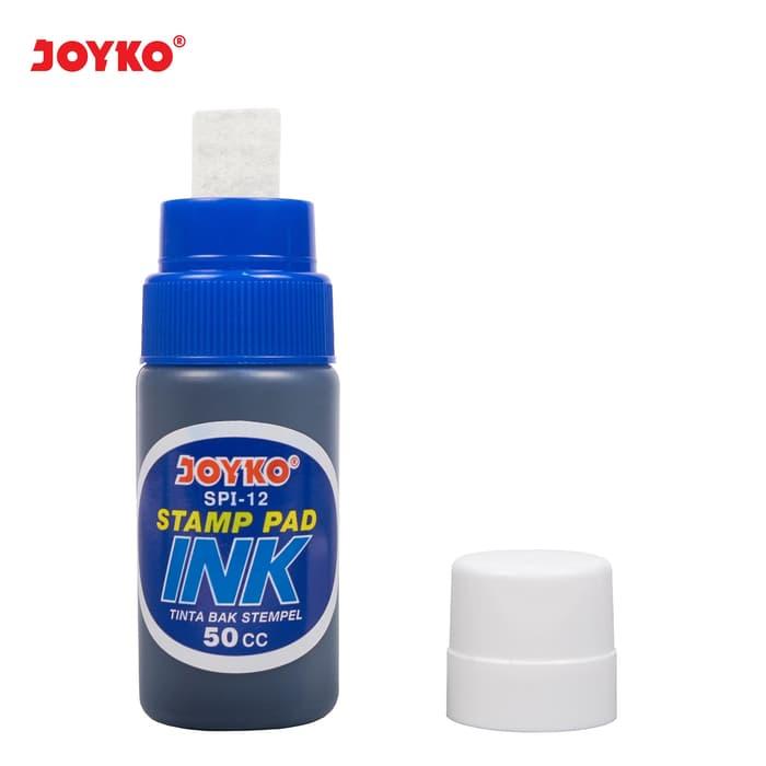 Jual Joyko Stamp Pad Ink Refill Isi Ulang Bak Tinta Stempel 50 cc Warna ...
