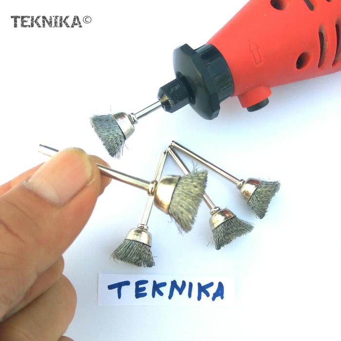 Jual Sikat Kawat Mini Grinder - Wire Brush Baja Besi Bor Gerinda Mini ...