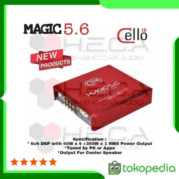 Jual CELLO MAGIC 5.6 DSP Processor Amplifier Prosesor Equalizer Audio ...