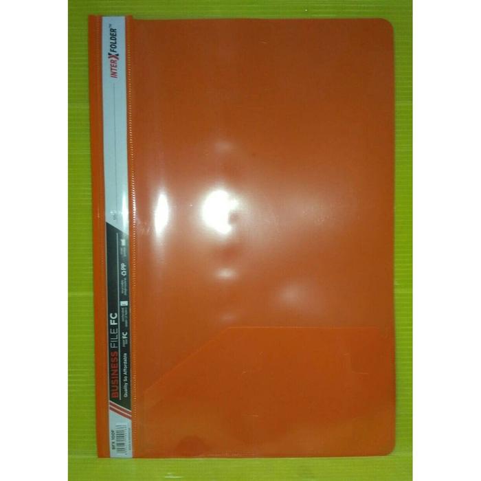 Jual Business File F4 Map Snelhecter Map Platik Inter X (Harga Satuan ...