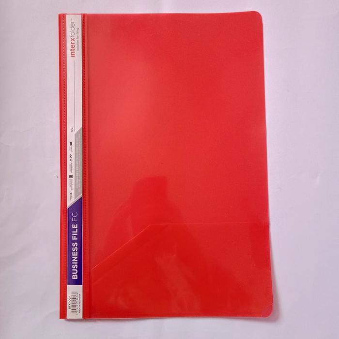 Jual Business File F4 Map Snelhecter Map Platik Inter X (Harga Satuan ...