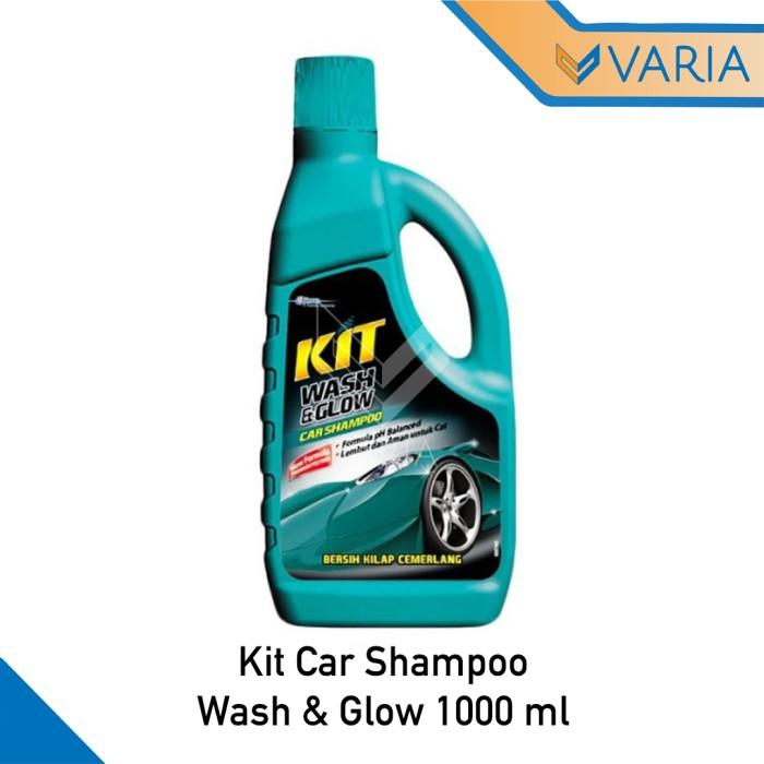 Jual Kit Car Shampoo Cuci Motor Mobil Wash & Glow Bottle 1000 ml 1 L ...