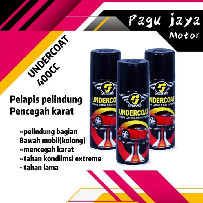 Jual pilox pilok UNDERCOAT cat kolong bawah mobil 400cc anti karat ...