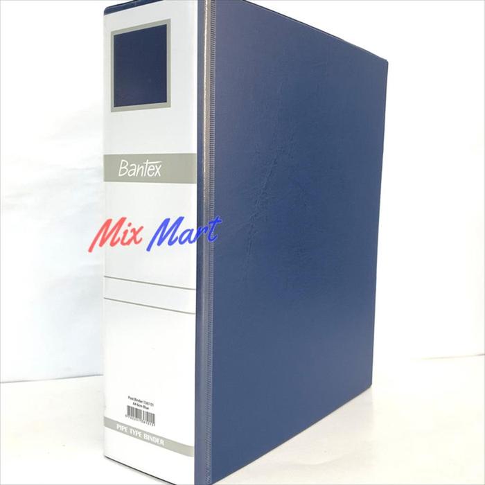Jual Bantex 1361 01 Post Pipe Binder A4 2 Ring blue 6 cm Original ...