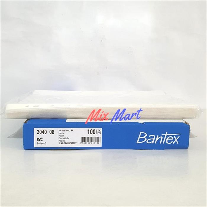 Jual Bantex Pocket A4 0,06 MM PP Clear 2040 isi 100 lembar - Jakarta ...