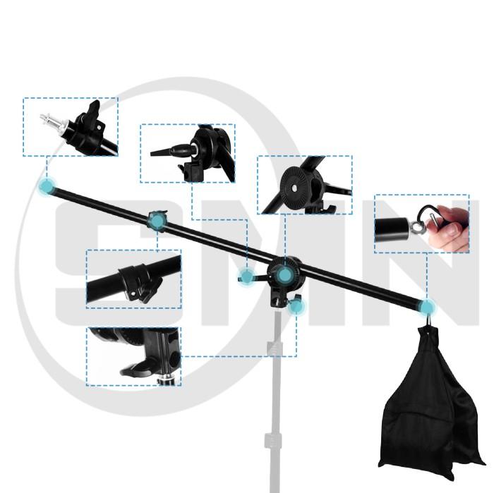 Jual Boom Arm Extension Light Stand Bar Softbox Reflector Soft Box ...