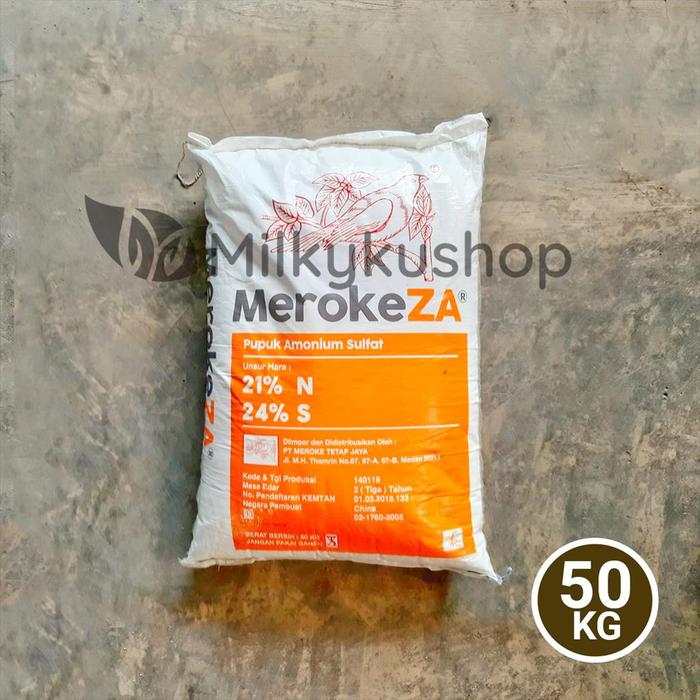 Jual PUPUK MEROKE ZA 50 KG KEMASAN PABRIK VIA GOSEND GRAB - Jakarta ...