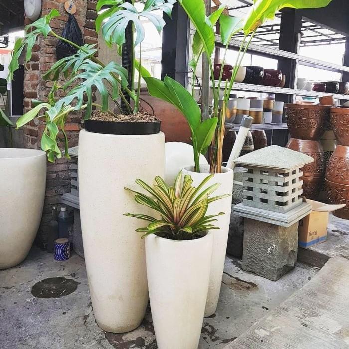 Jual Pot Minimalis Tipe Vas Teraso Terazzo - Kota Depok - Teraso ...