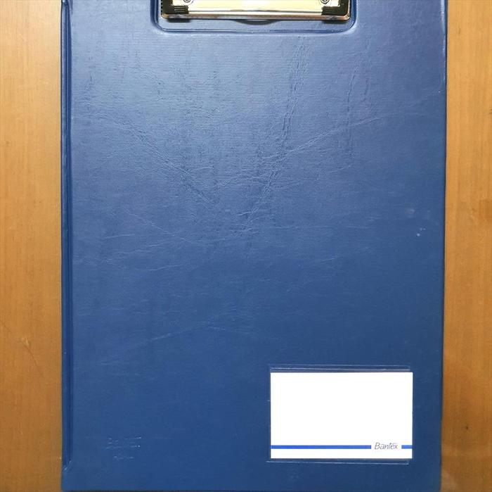 Jual Bantex Clipboard A4 with cover clipfolder 4240 - Biru - Jakarta ...