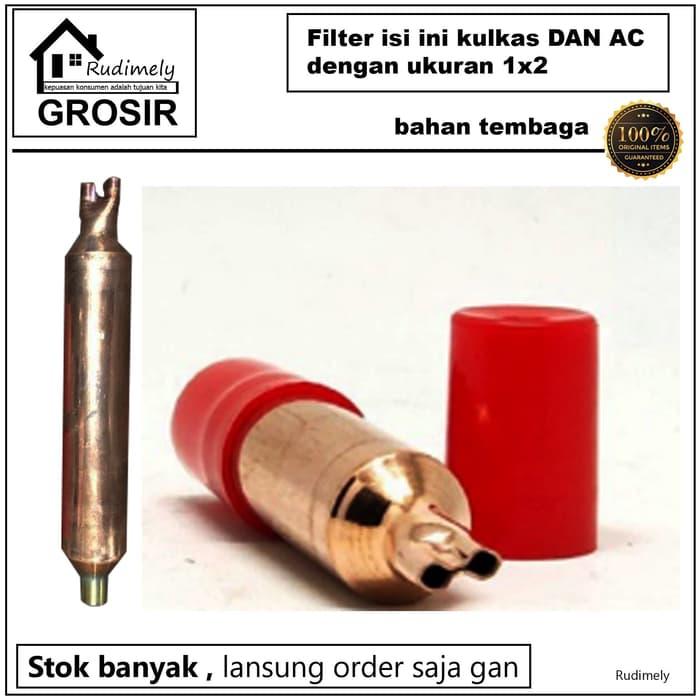 Jual Filter isi ini kulkas DAN AC dengan ukuran 1x2 bahan tembaga - Kab ...