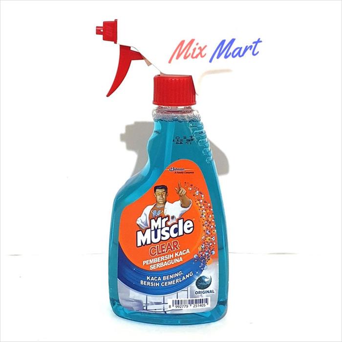 Jual Mr Muscle Clear Pembersih Kaca Pump 500 ml / Glass Cleaner ...