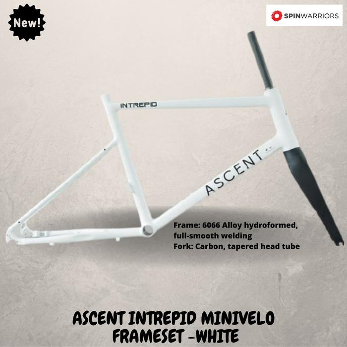 Promo Frame Sepeda - Ascent Intrepid Minivelo Frameset - White Cicil 0% ...