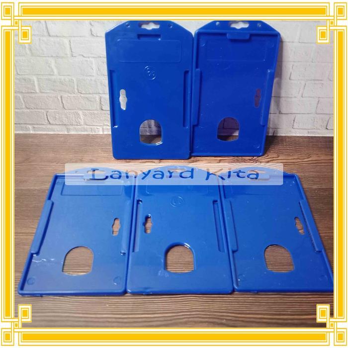 Jual Id Card Holder / Tempat Id Card / Name Tag - PVC - Kuning - Kab ...